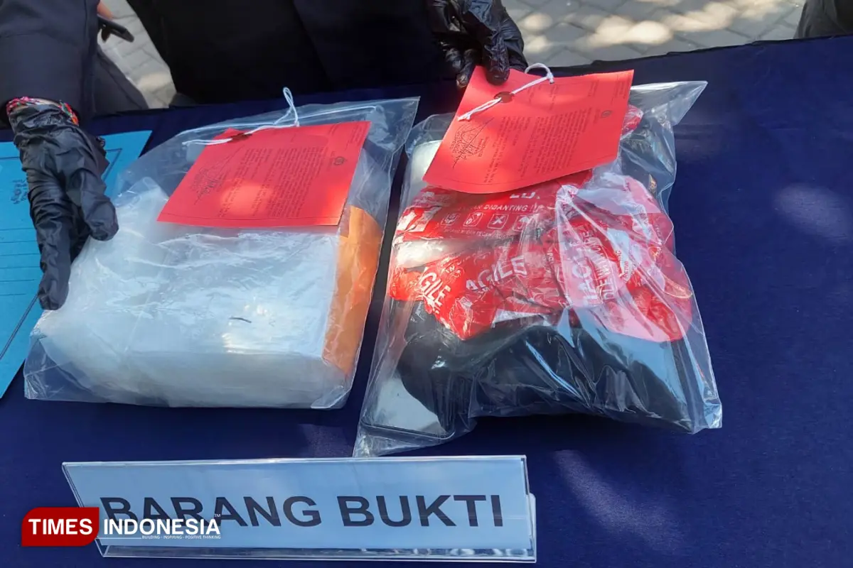 Pengiriman Sabu 2 Kg ke Bali Kandas di Tangan Polresta Banyuwangi ...