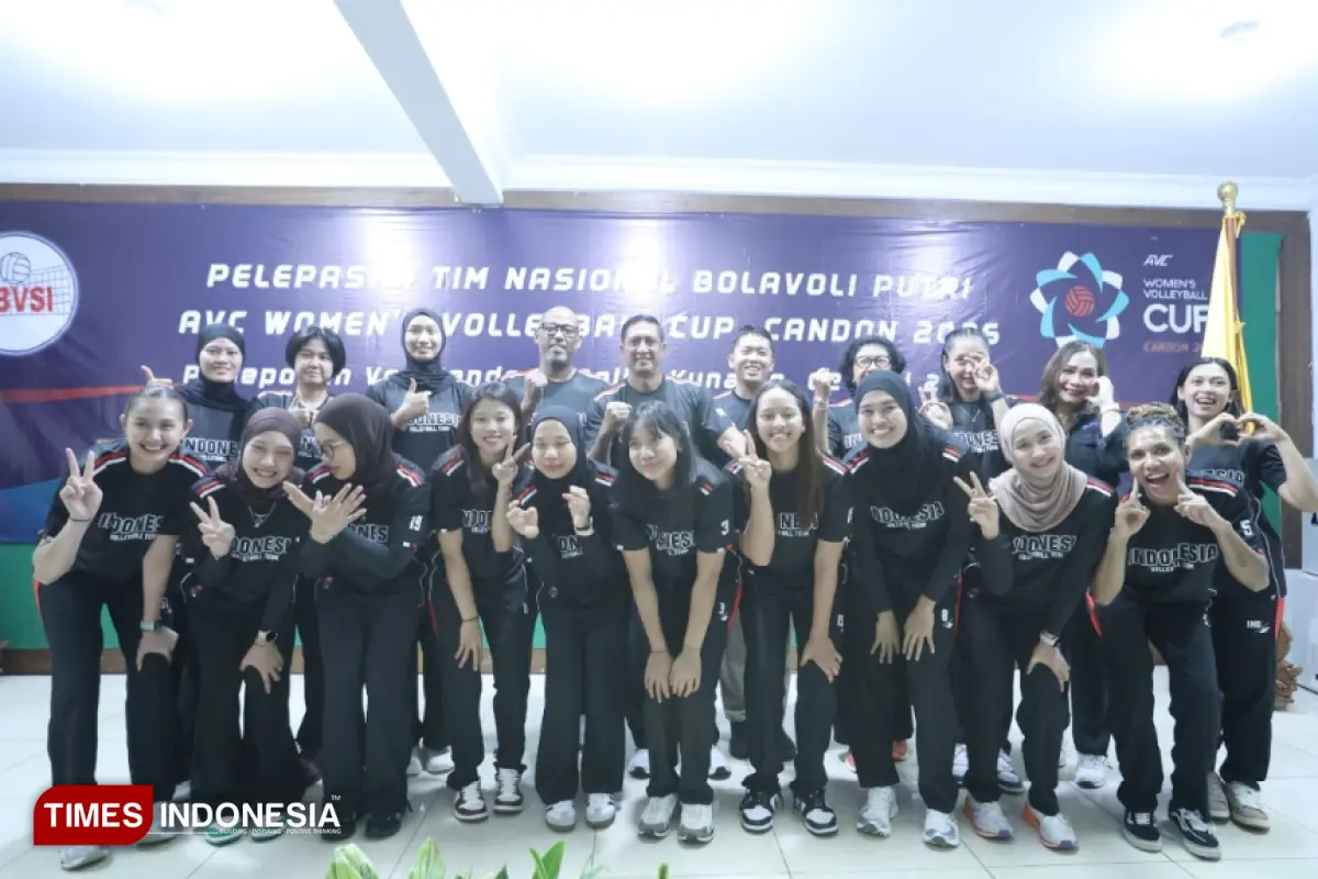 PBVSI Melepas 14 Pemain Timnas Voli Putri di AVC Women's Volleyball Cup ...
