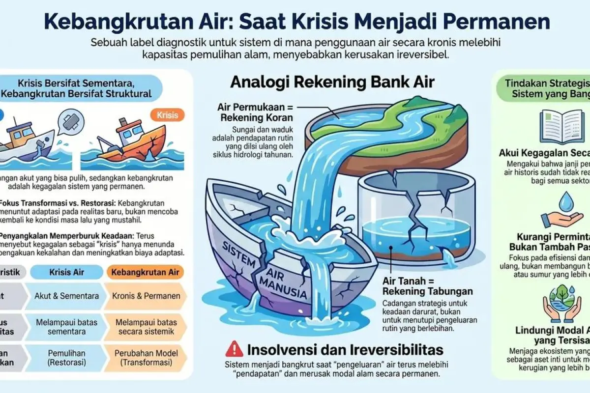 Pakar Geologi dan Bencana Amien Widodo Soroti Bahaya Kebangkrutan Air ...